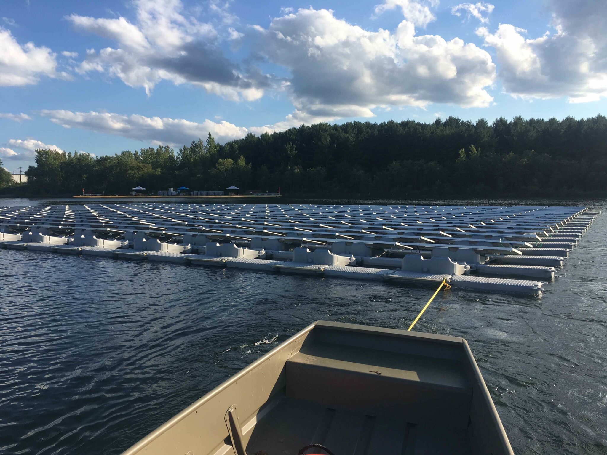 Construction Process - US Floating Solar.